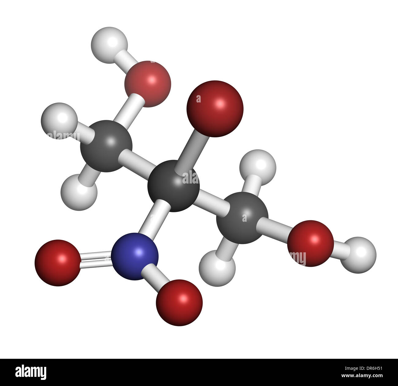Bronopol preservative molecule. Possibly carcinogenic through ...