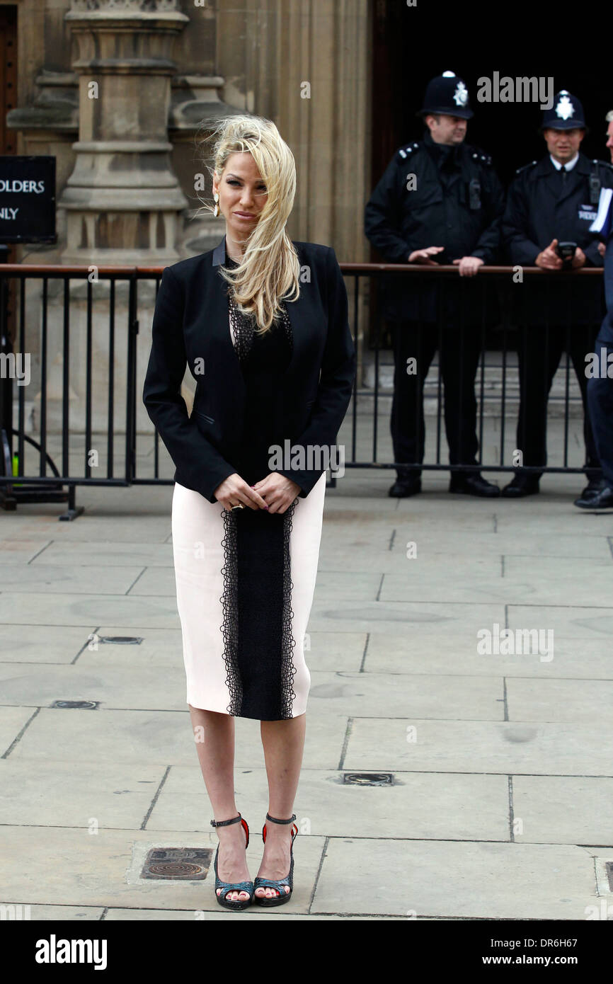 Sarah Harding former Girls Aloud Stock Photo - Alamy