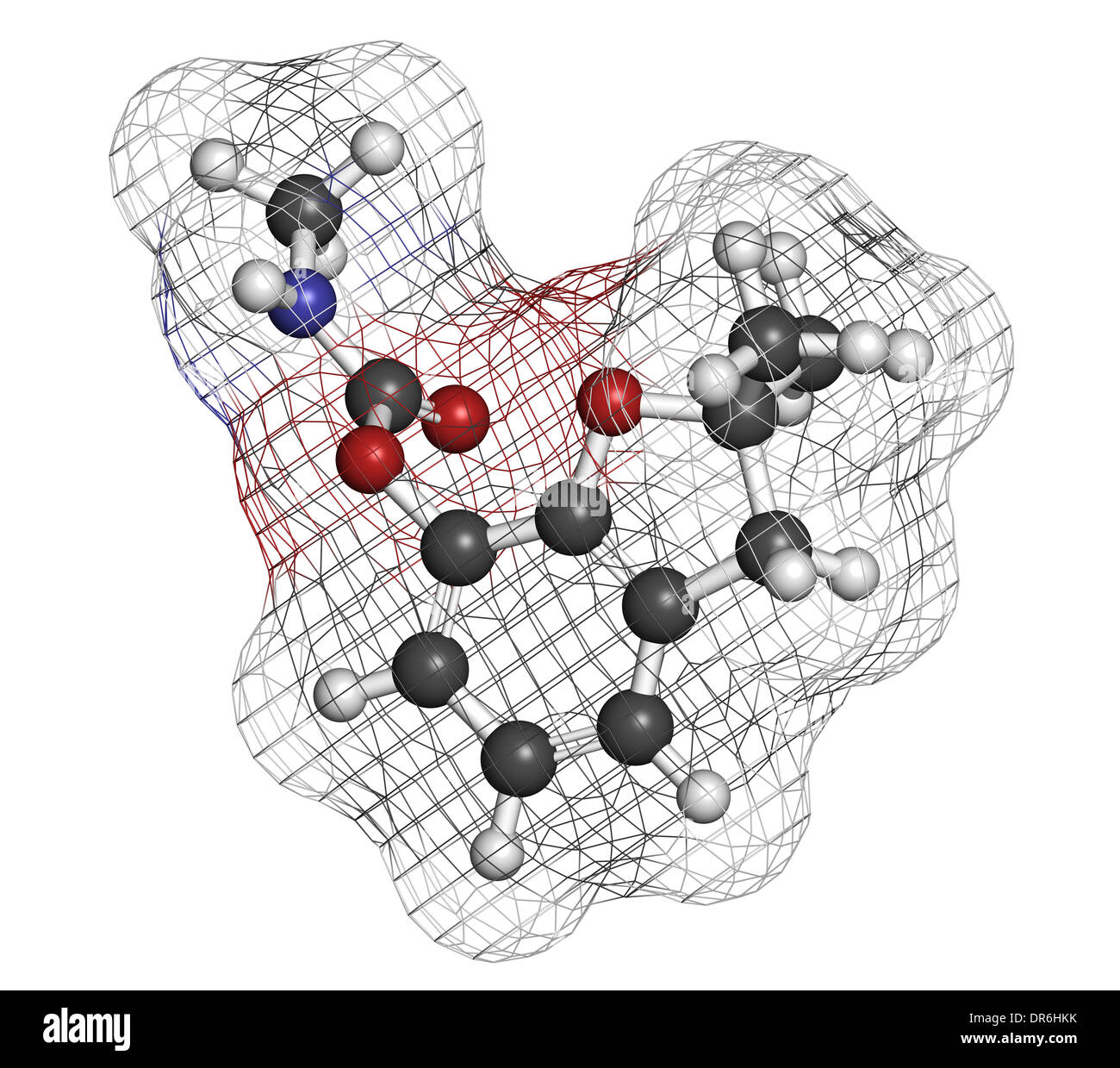 Carbofuran carbamate pesticide molecule. Insecticide that is also ...