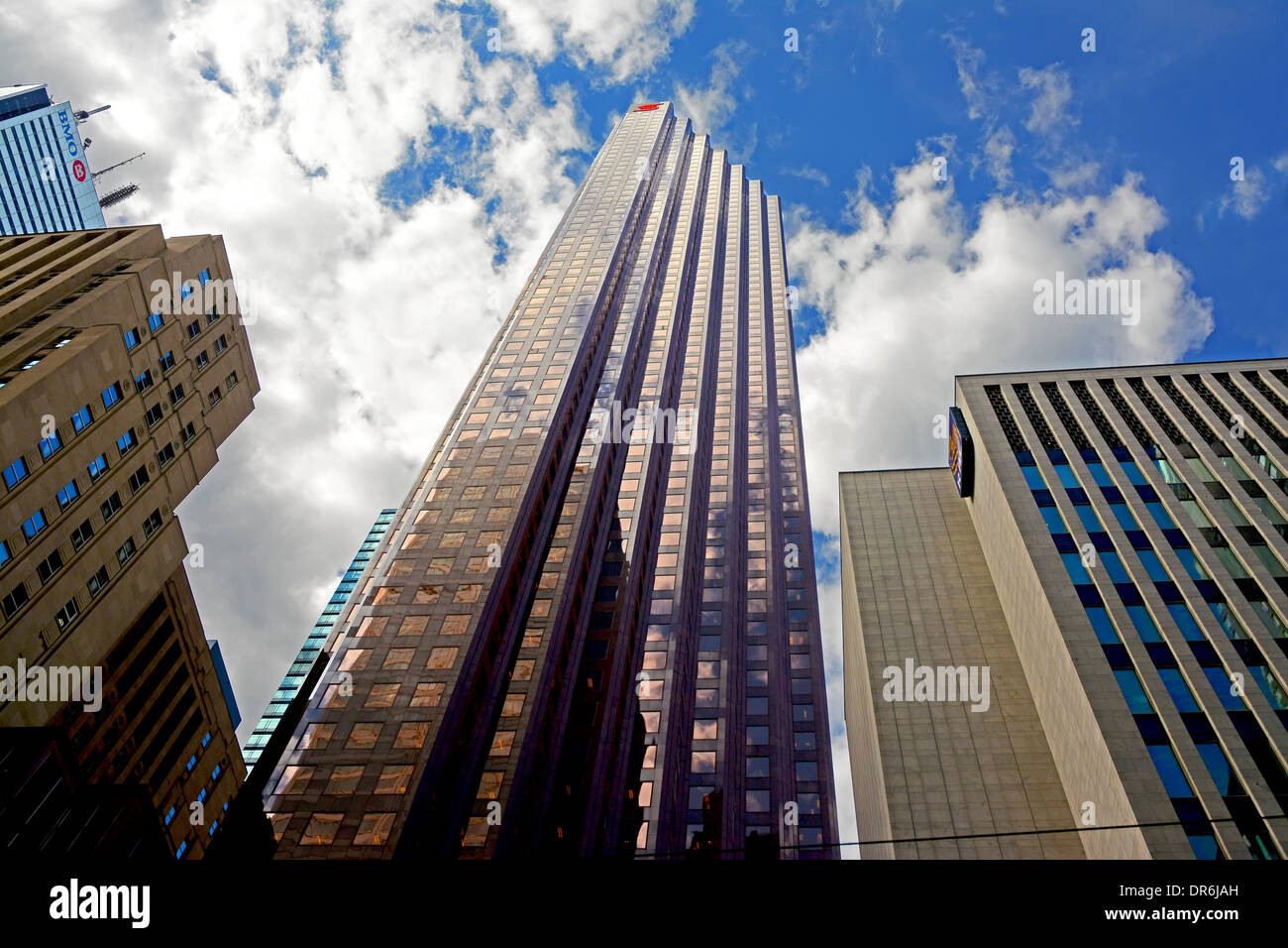 Business towers in the Financial District, Toronto, Canada Stock Photo ...