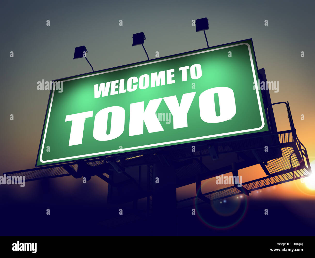 Welcome to japan sign hi-res stock photography and images - Alamy