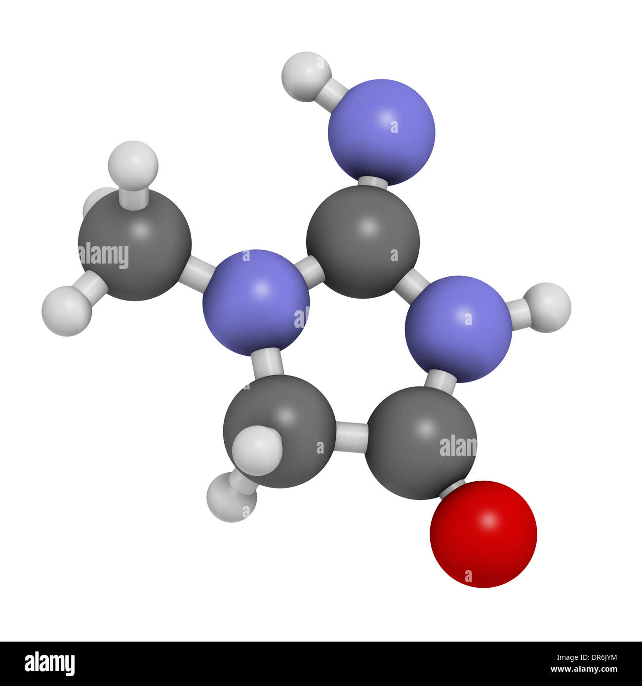 Creatinine molecule. Creatine breakdown product. Creatinine clearance ...