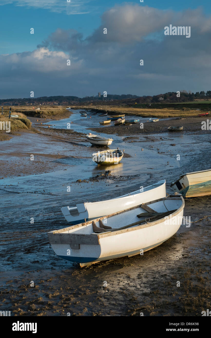 Main creek at Morston Quay Stock Photo - Alamy