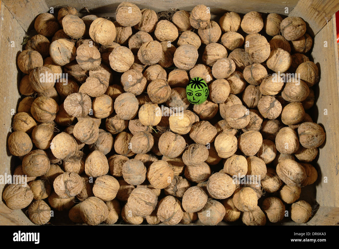 a box of nuts Stock Photo - Alamy