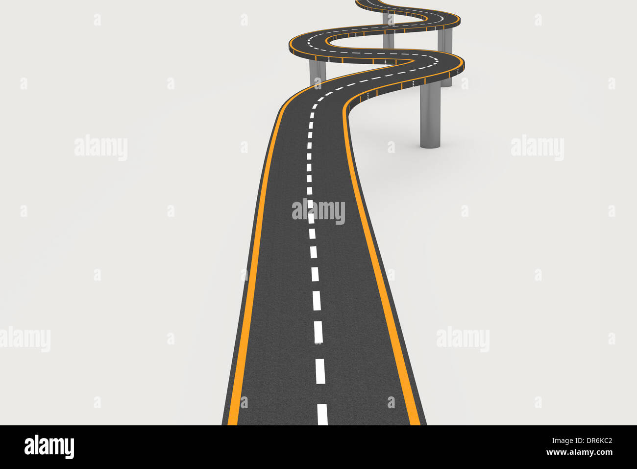 Twisting road hi-res stock photography and images - Alamy
