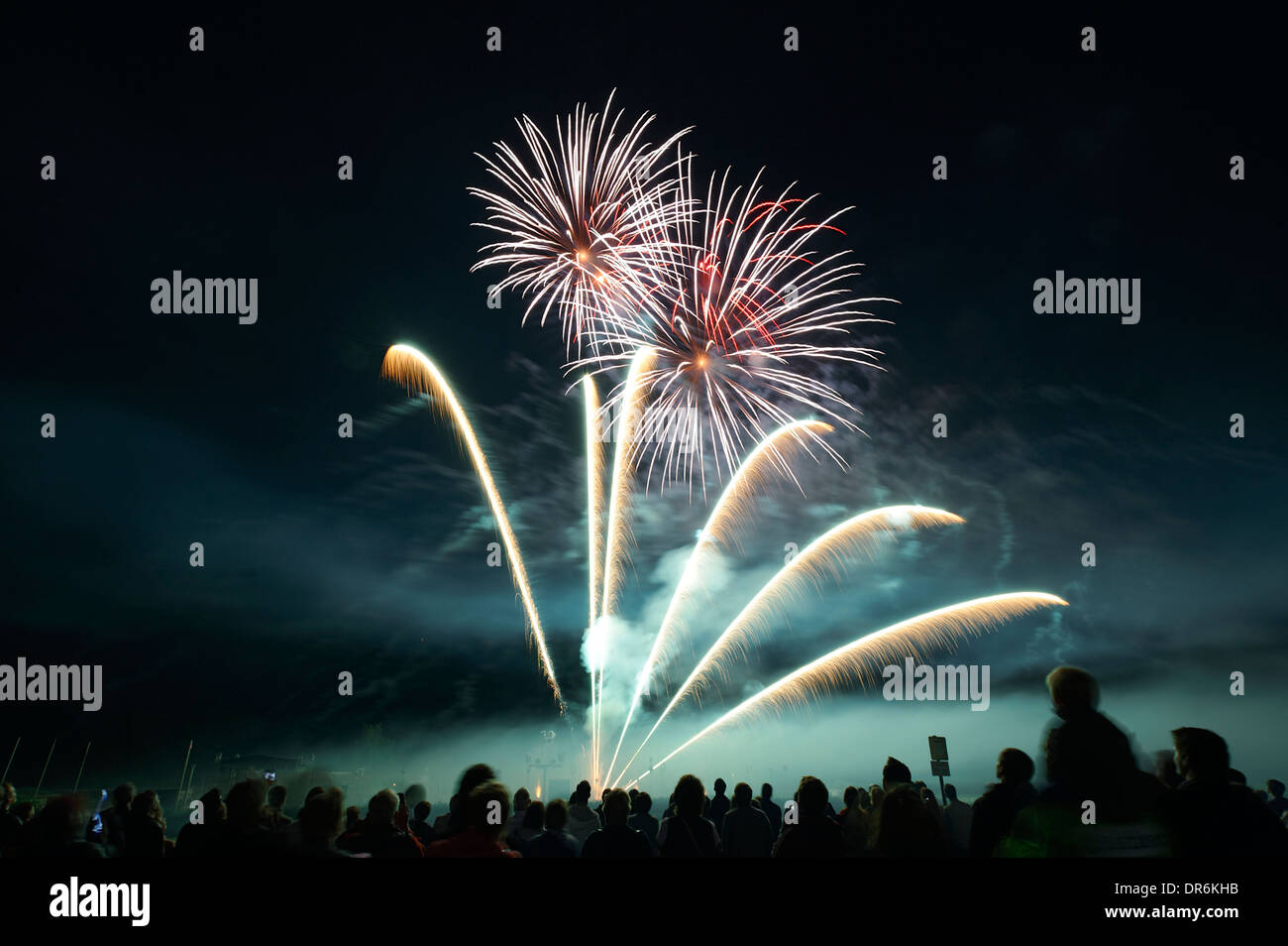 Fireworks synchronized to music hi-res stock photography and images - Alamy