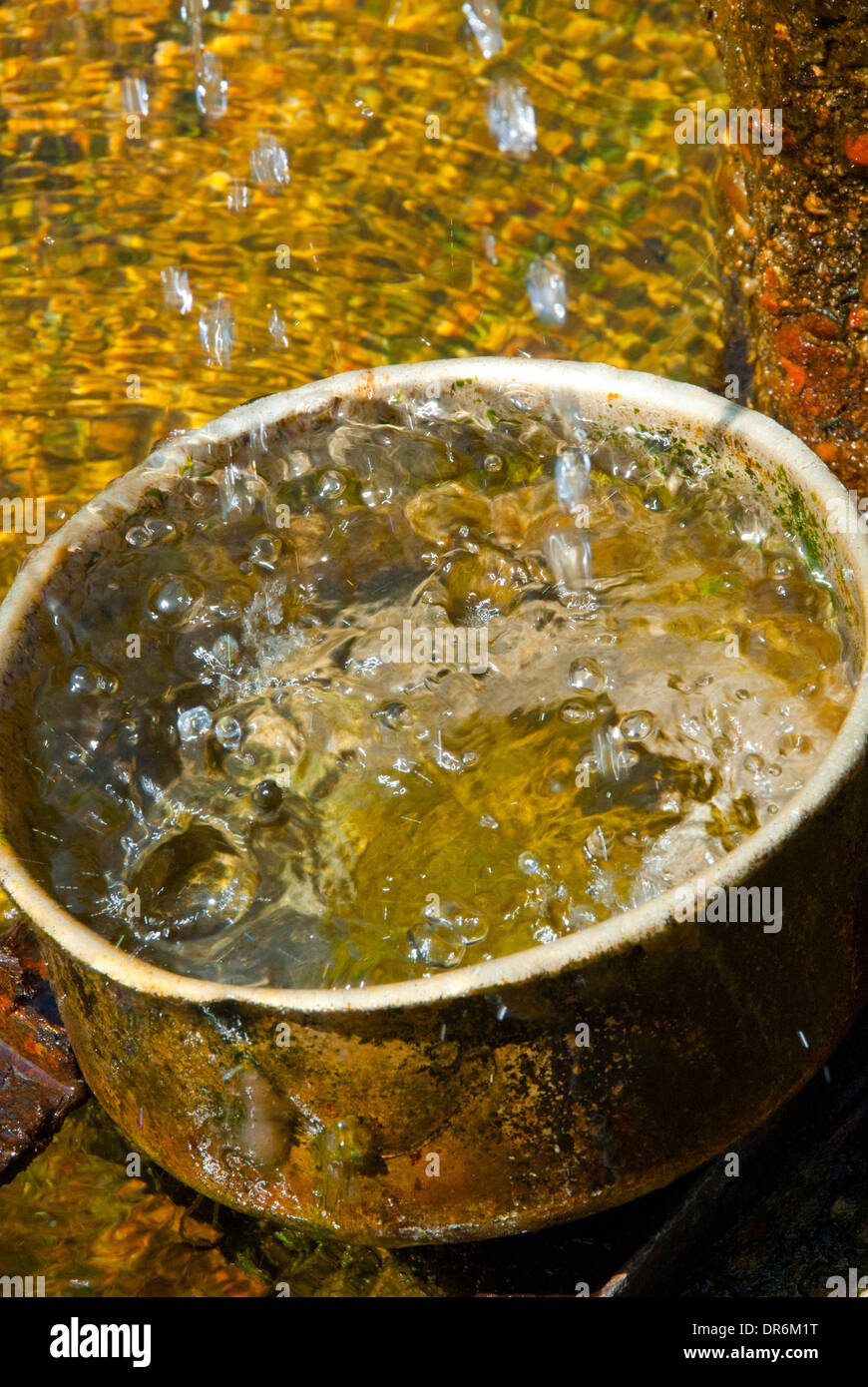 Water dropping hi-res stock photography and images - Alamy
