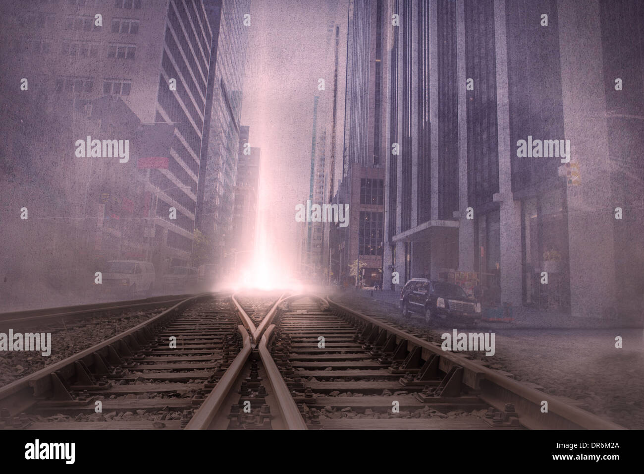 Over train tracks hi-res stock photography and images - Alamy