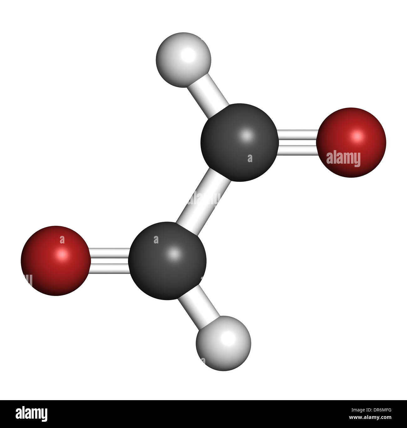 Glyoxal dialdehyde molecule hi-res stock photography and images - Alamy