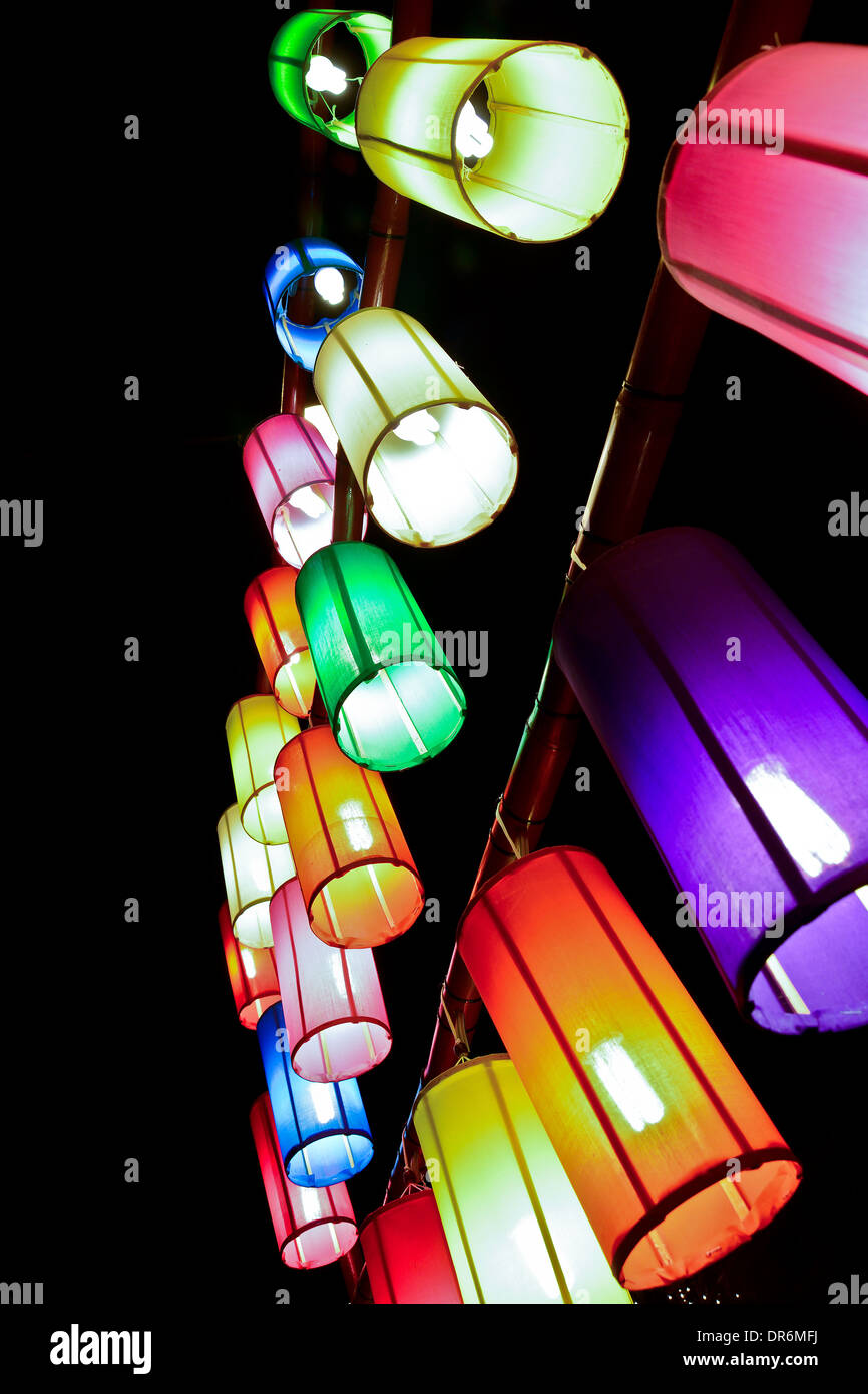 Colourful festival group hi-res stock photography and images - Alamy