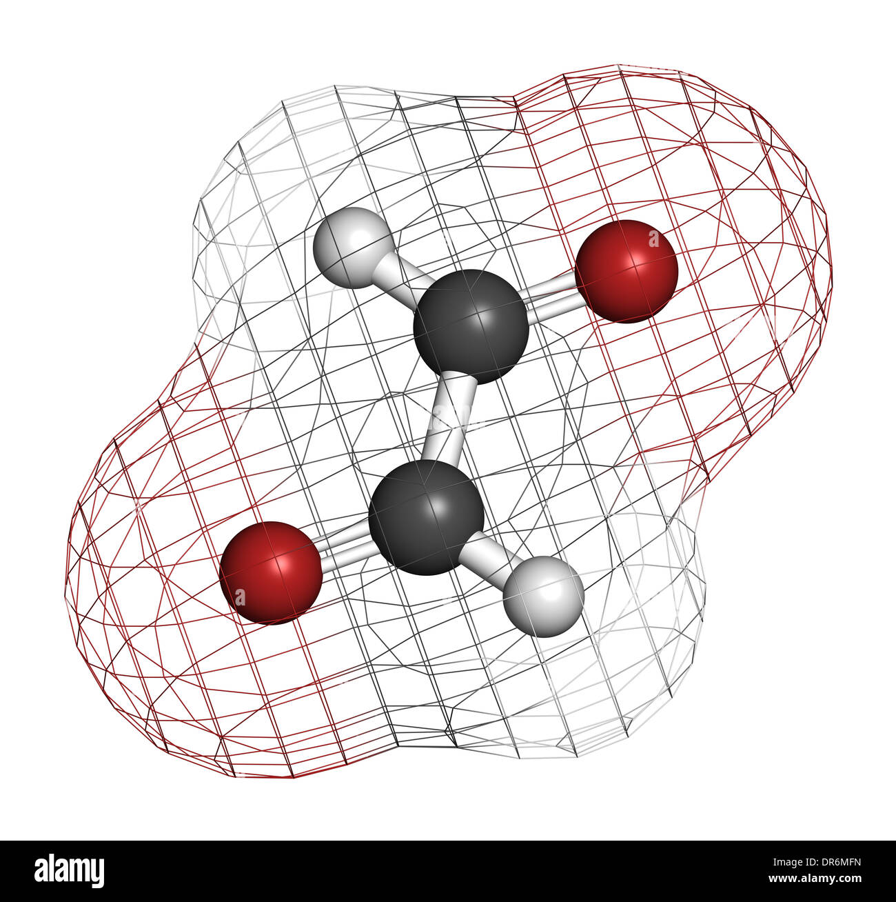 Glyoxal dialdehyde molecule hi-res stock photography and images - Alamy