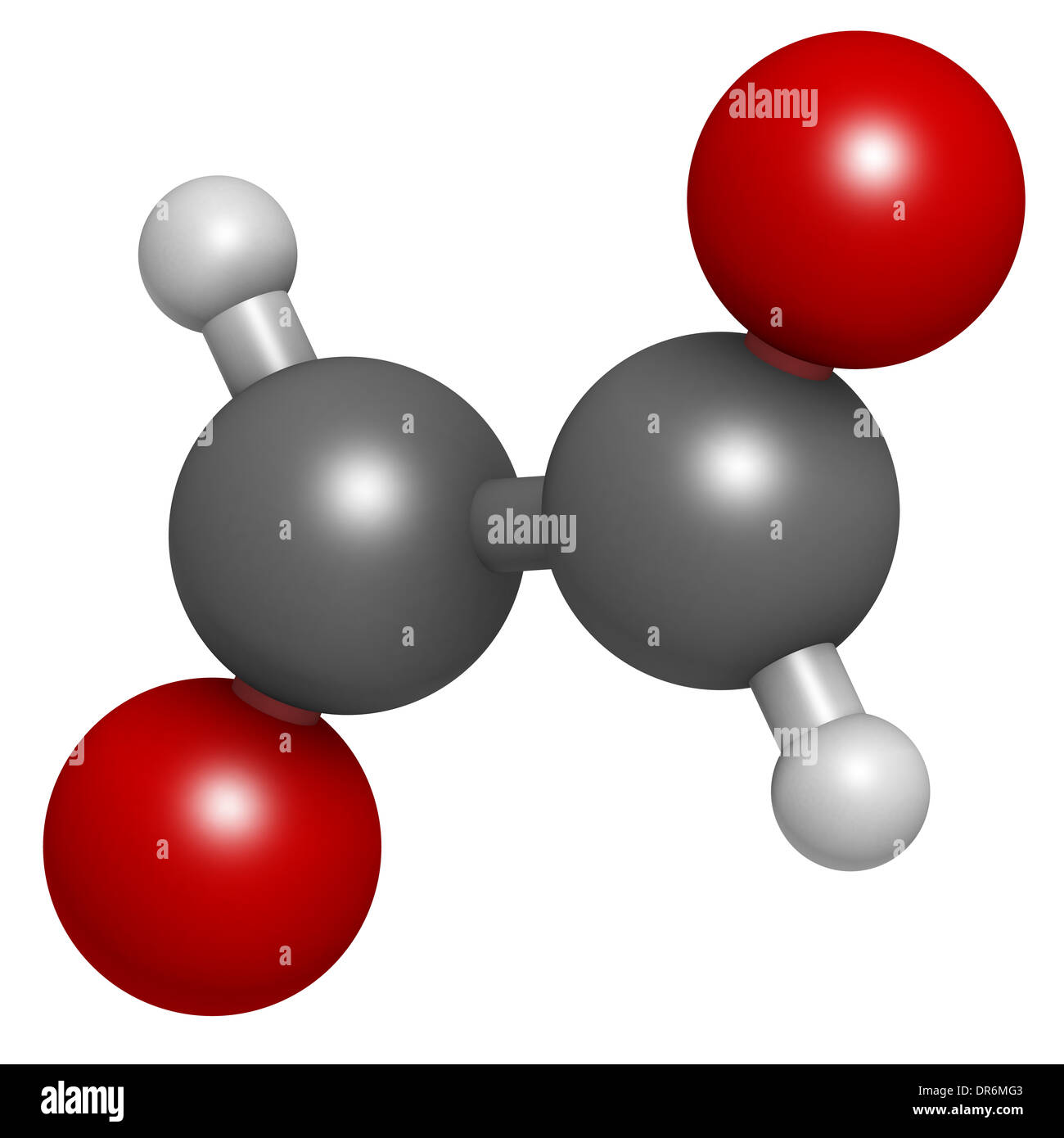 Glyoxal dialdehyde molecule hi-res stock photography and images - Alamy
