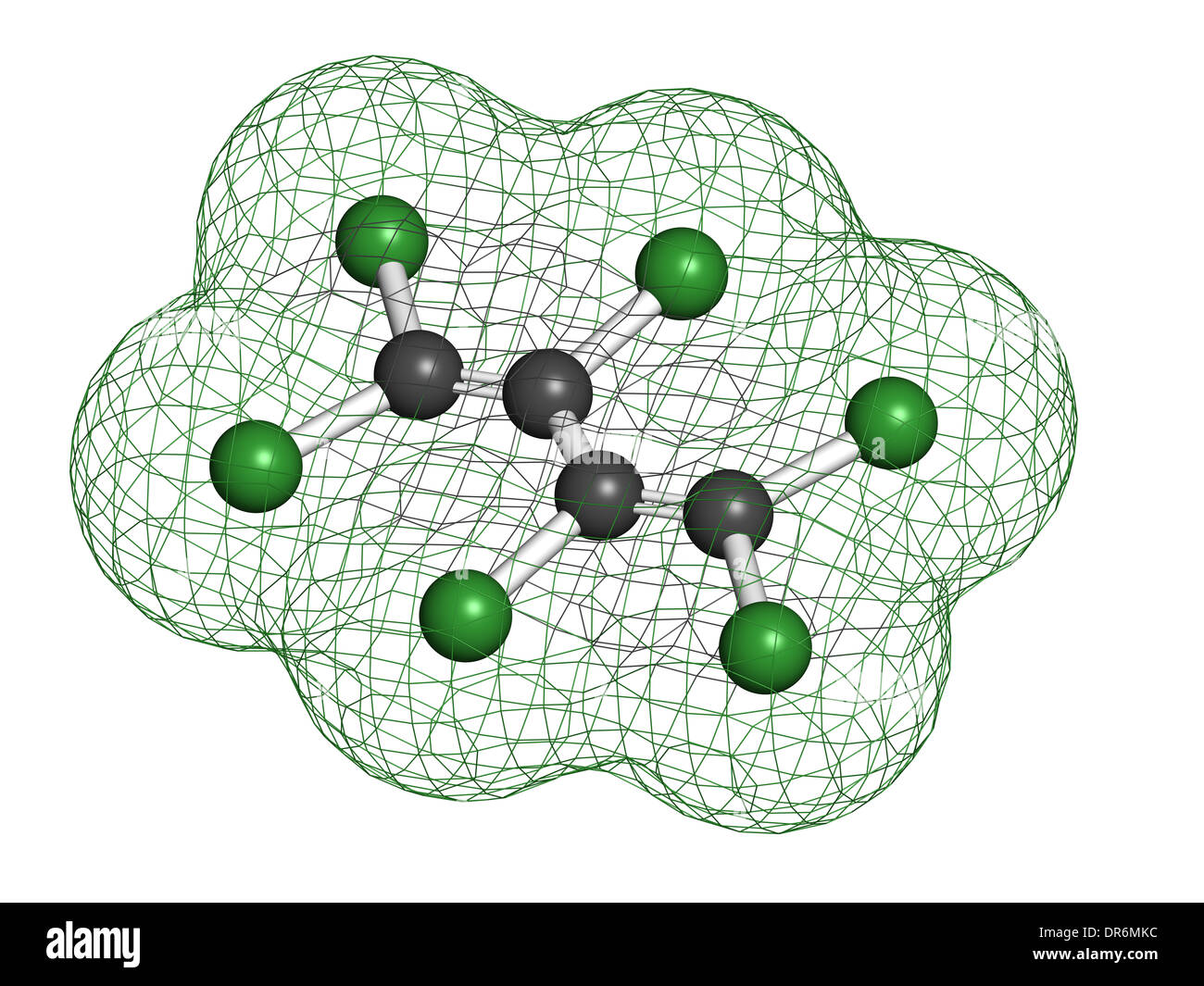 Hexachlorobutadiene solvent molecule hi-res stock photography and ...