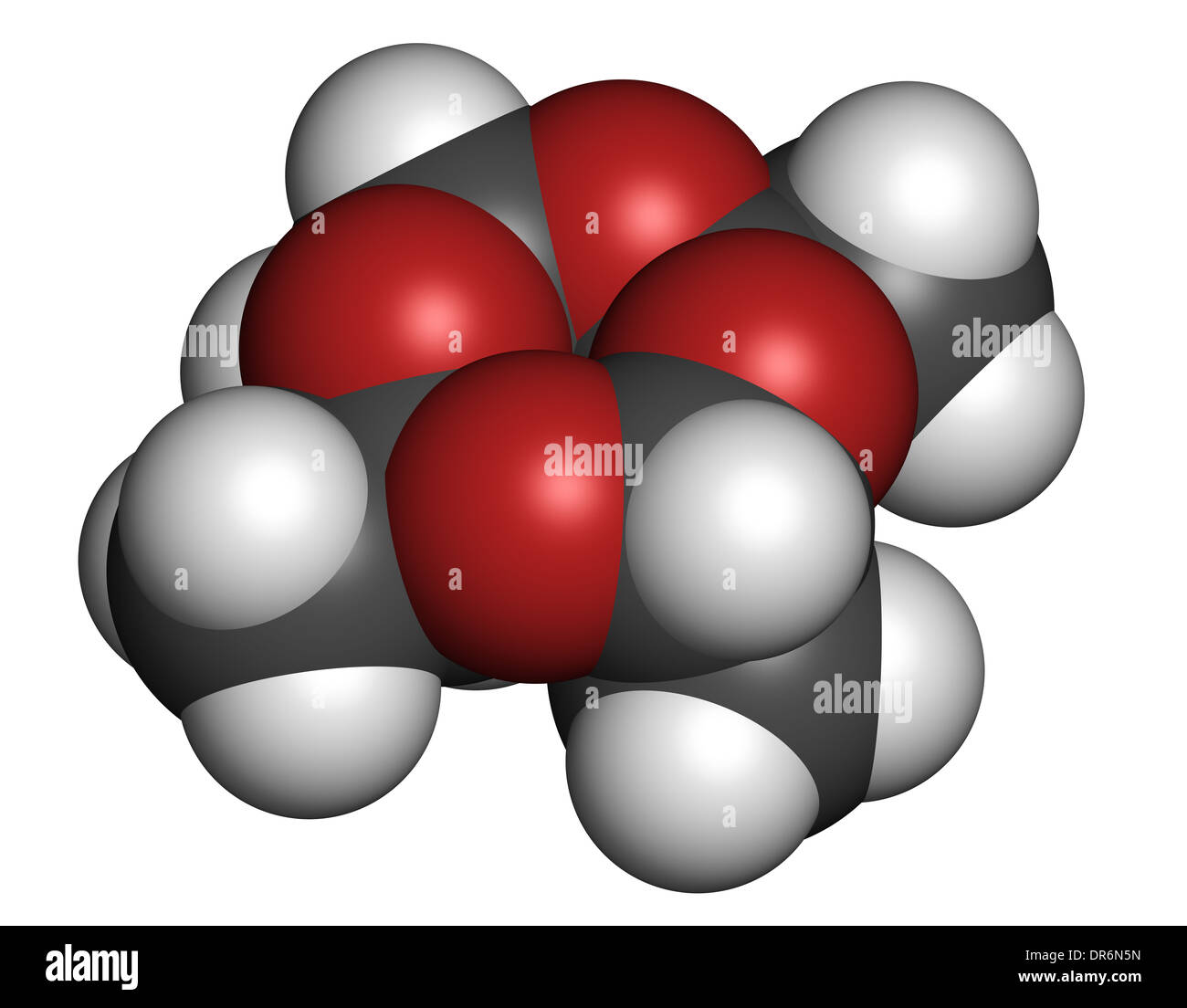 Metaldehyde pesticide molecule. Used against slugs and snails and as ...