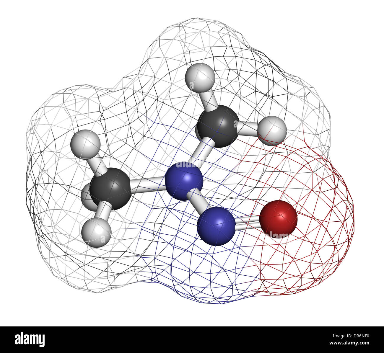 N nitrosodimethylamine pollutant molecule hi-res stock photography and ...