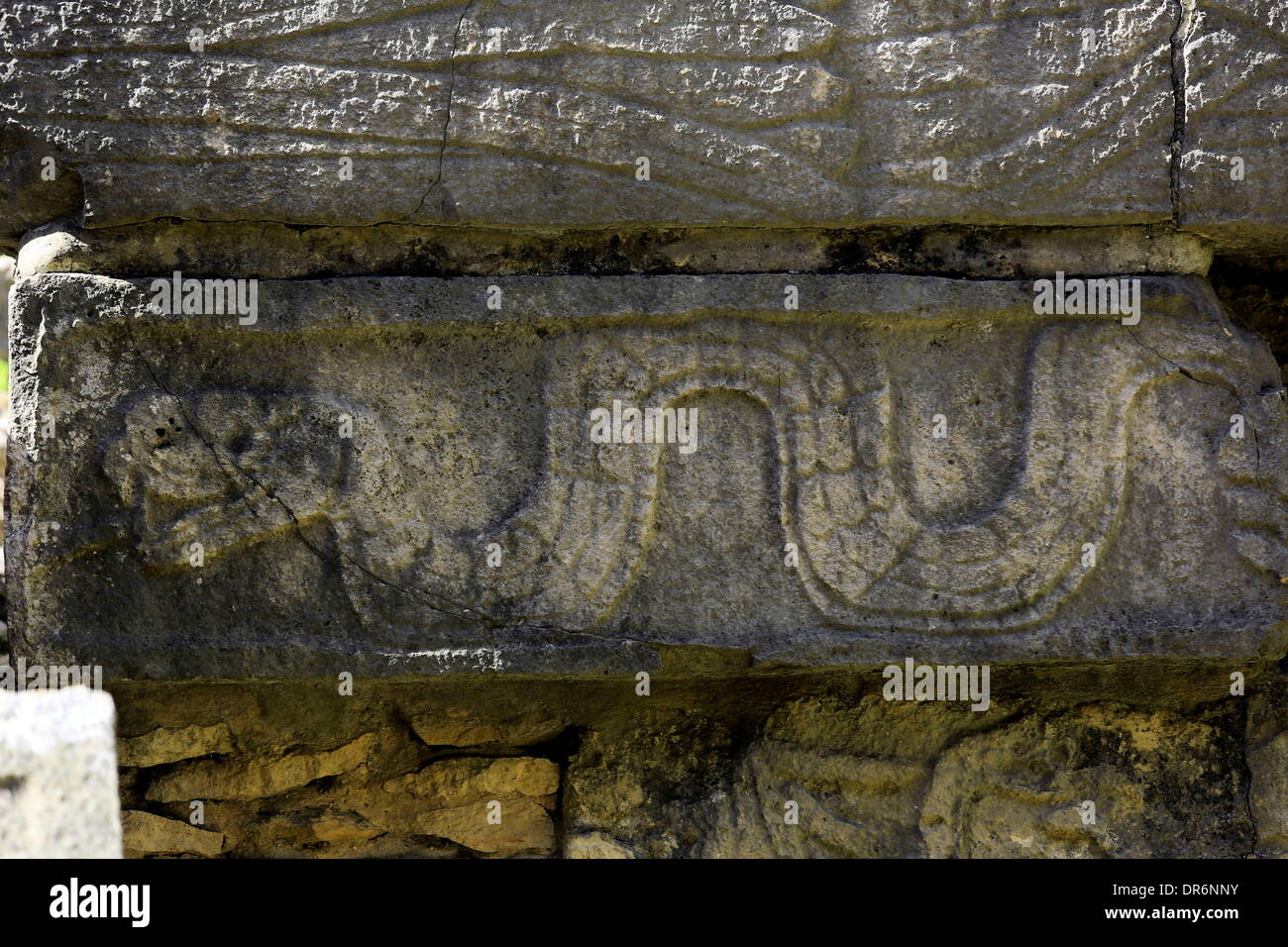 Chichen Itza, Yucatan, Mexico. 13th Jan, 2014. The serpent or snake of ...