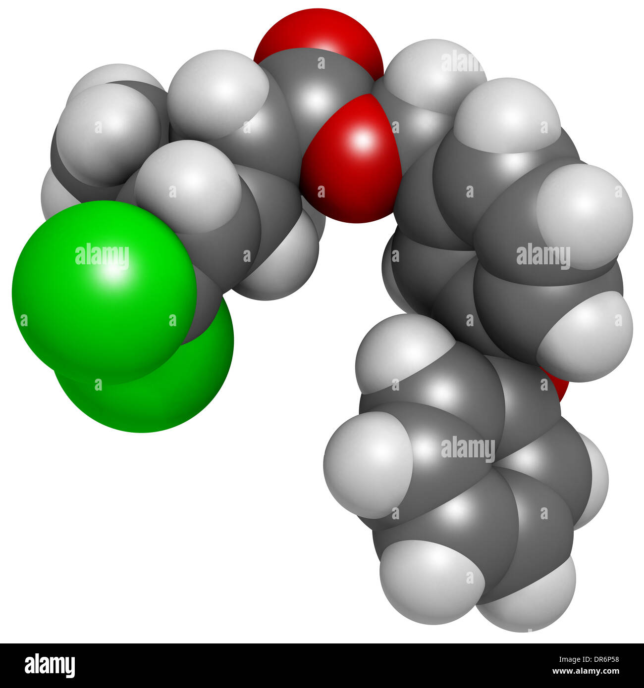 Permethrin pyrethroid insecticide. Used to treat scabies and head lice ...