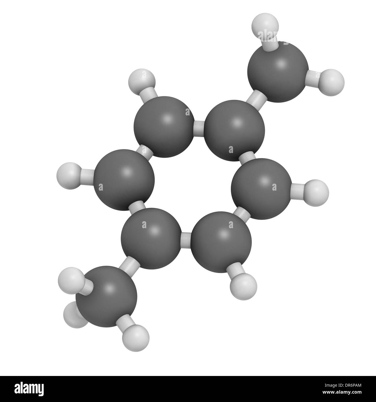 Para-xylene (p-xylene) Aromatic Hydrocarbon Molecule Stock, 55% OFF