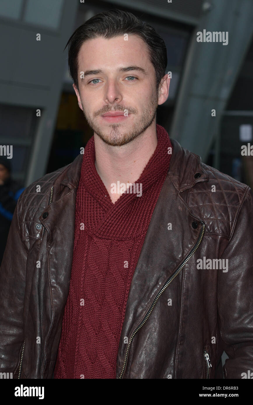 London, UK . 20th Jan, 2014. Sol Heras arrive at the MediaSKIN NTA ...