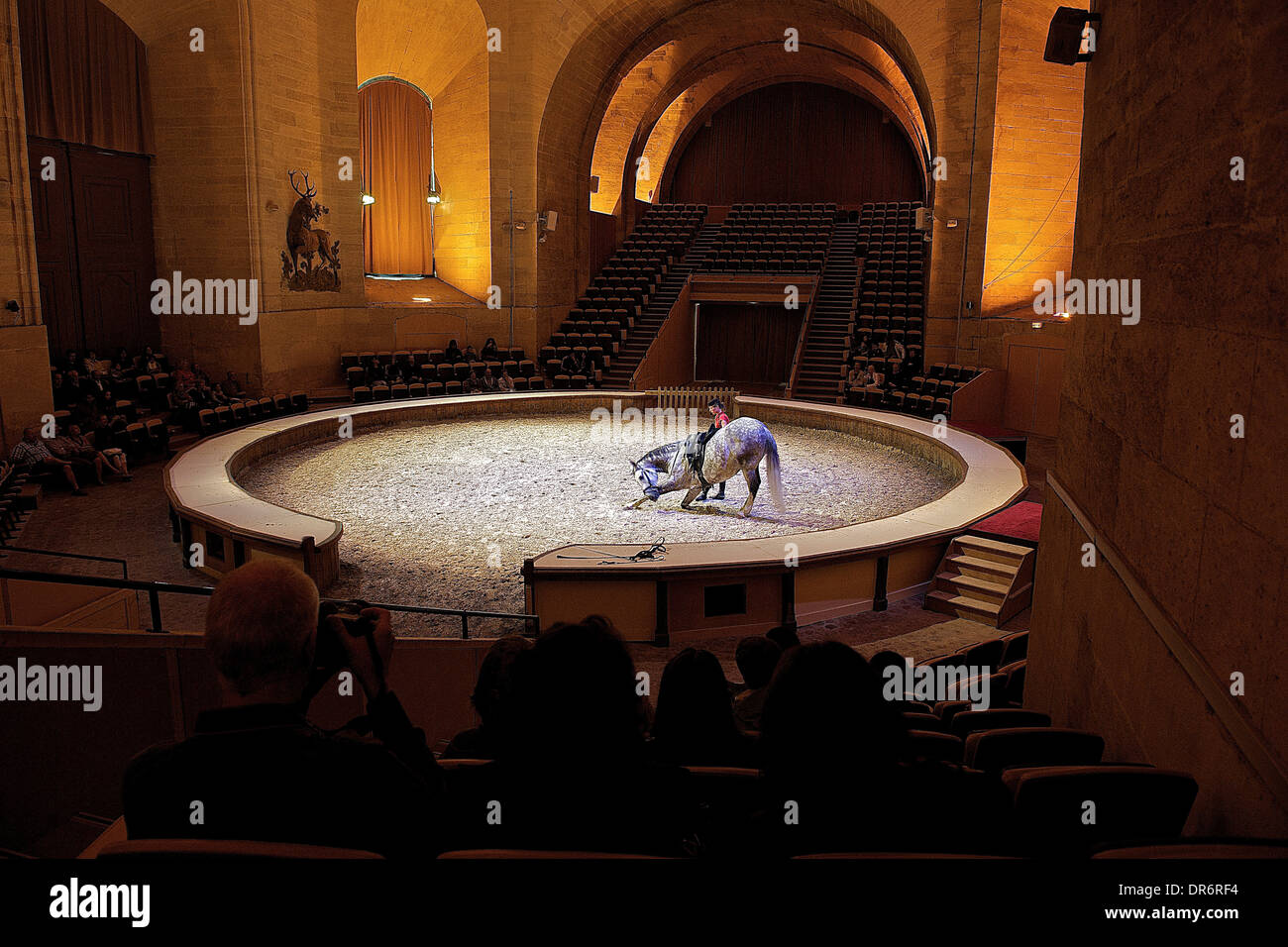 Riding stables at Chantilly Castle in France Stock Photo - Alamy