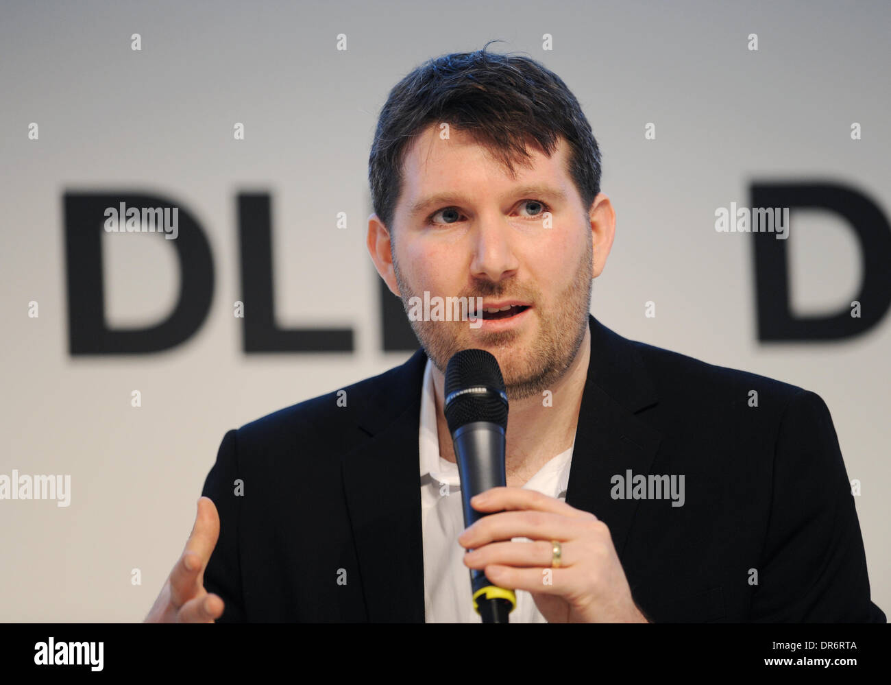 MUNICH/GERMANY - JANUARY 20: Eli Pariser (UpWorthy) speaks on the ...