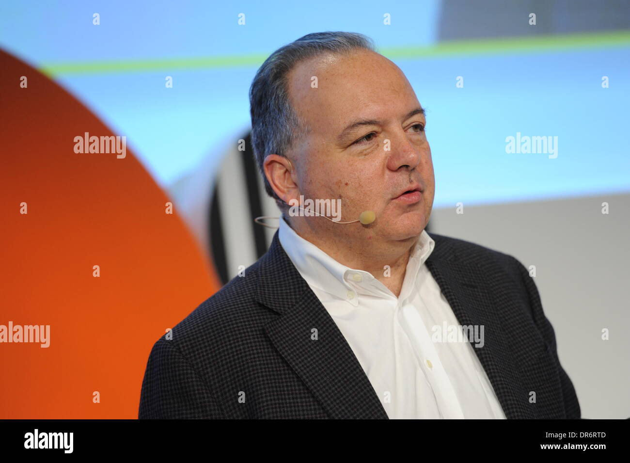 MUNICH/GERMANY - JANUARY 20: Rob Glaser (RealNetworks) speaks on a ...