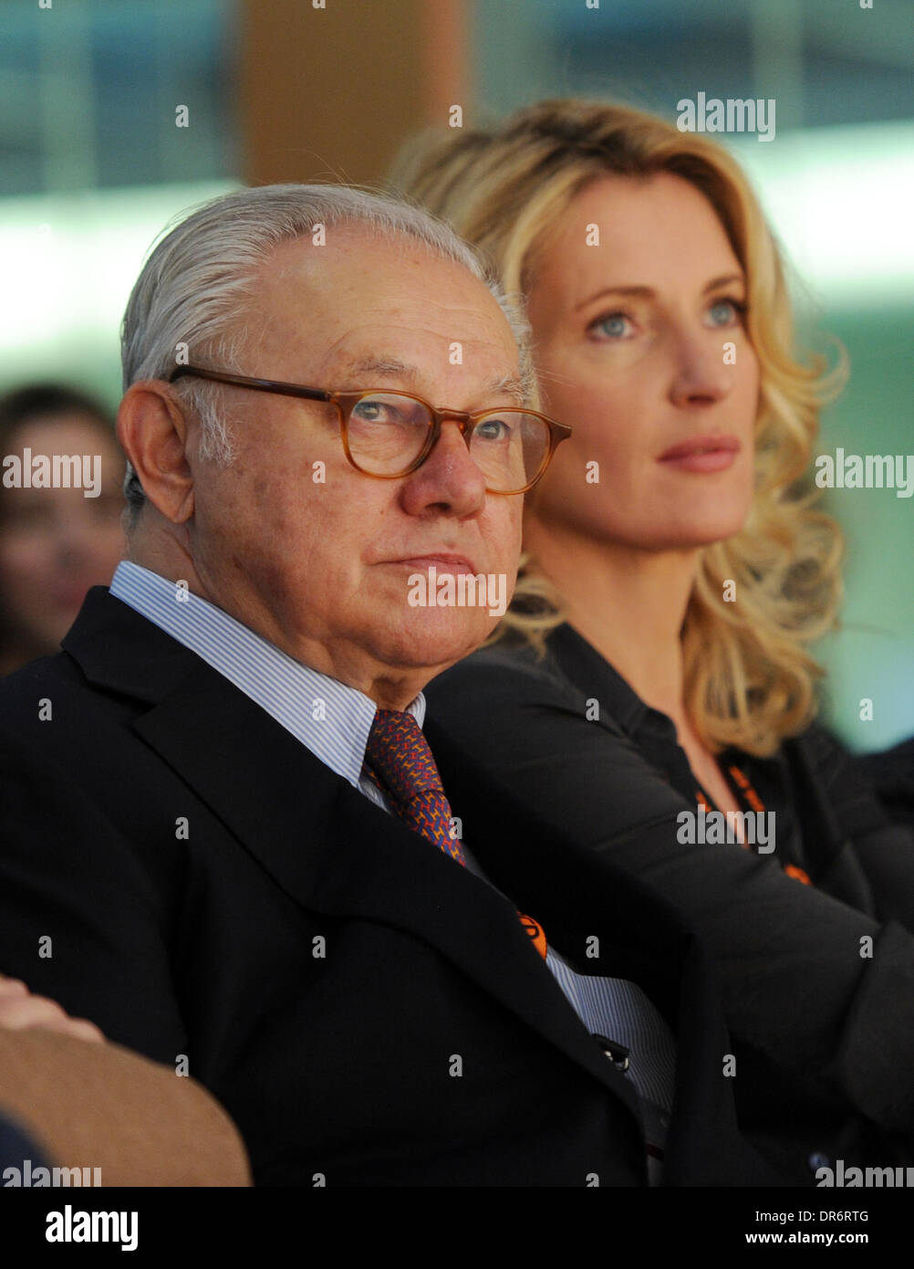 MUNICH/GERMANY - JANUARY 20: Dr. Hubert Burda and his wife Maria ...