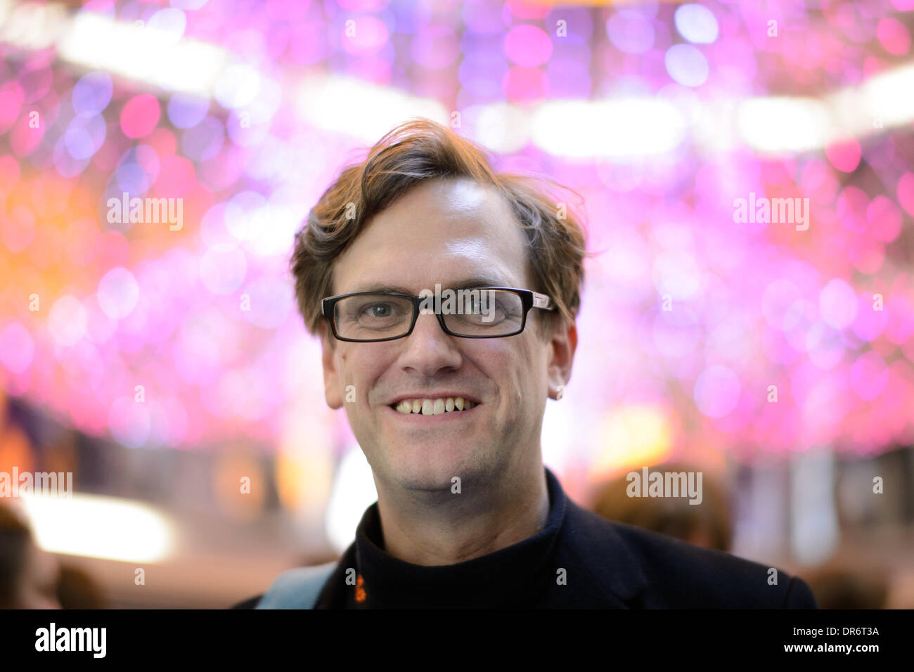 Munich, Germany. 20th Jan, 2014. Caption MUNICH/GERMANY - JANUARY 20: Thomas Crampton (Ogilvy ...