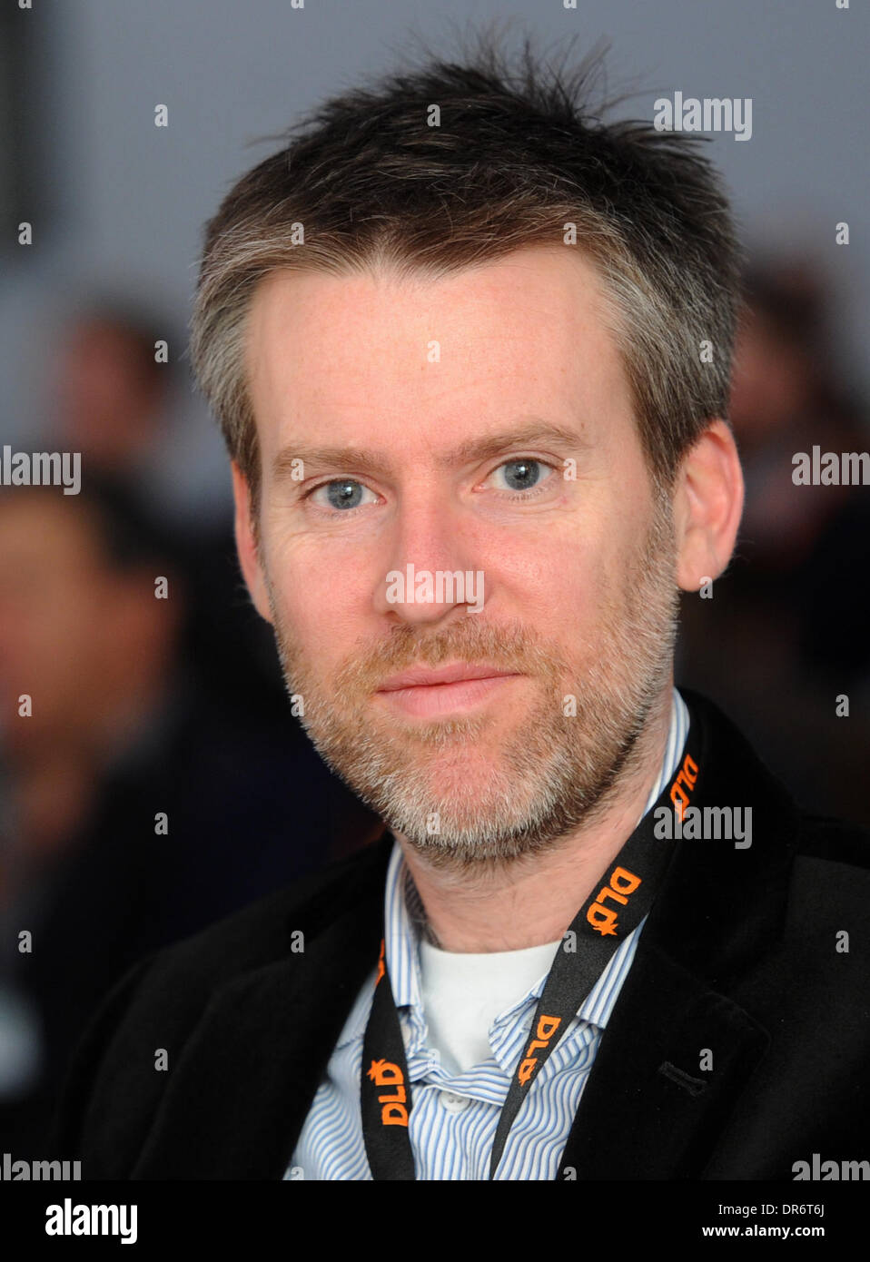 Munich, Germany. 20th Jan, 2014. MUNICH/GERMANY - JANUARY 20: Brian Morrissey (Digiday) poses ...