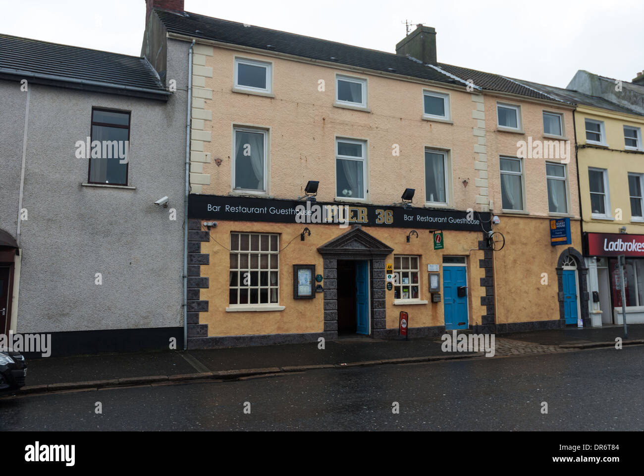 `Pier 36' bar and restaurant Stock Photo - Alamy