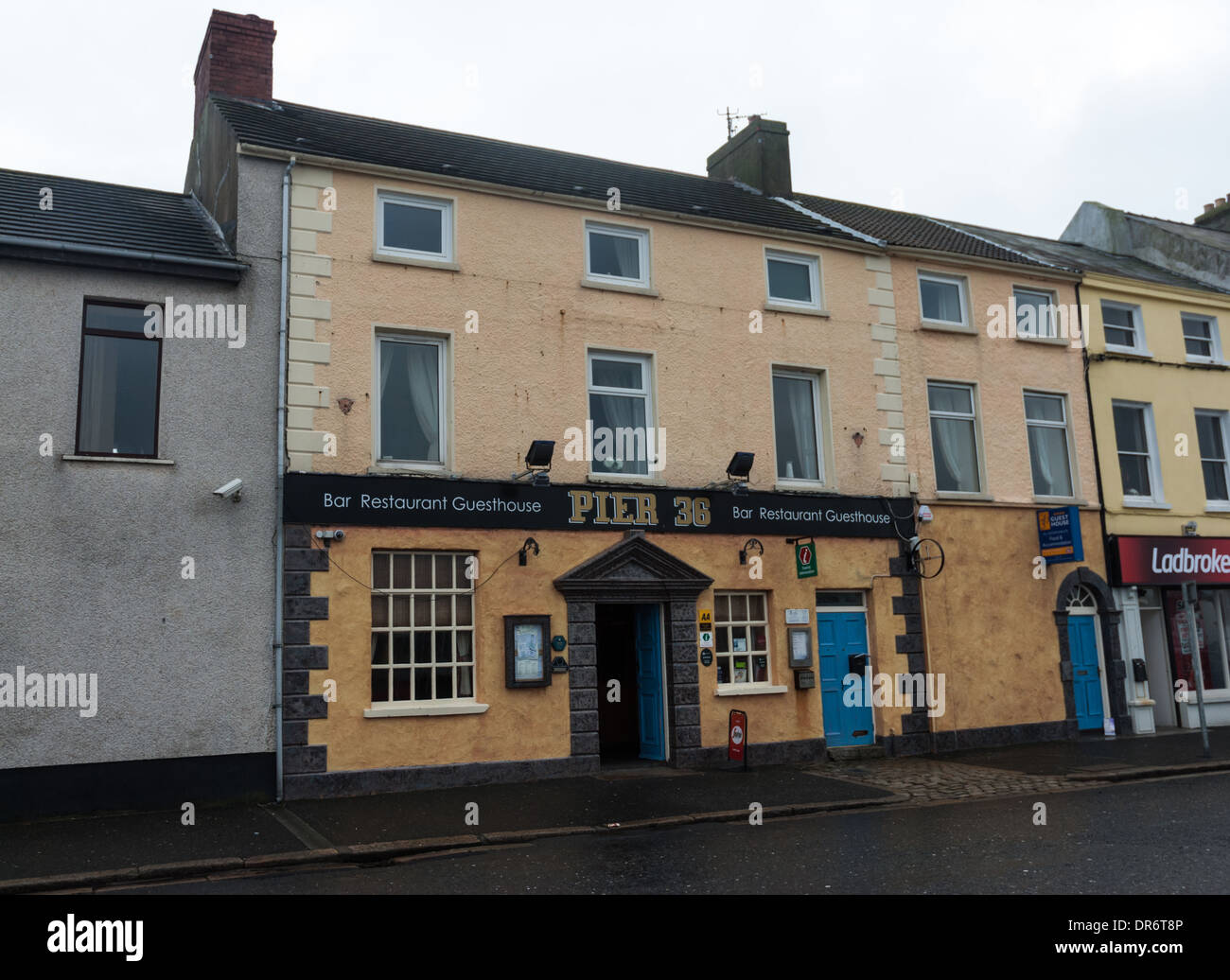 `Pier 36' bar and restaurant Stock Photo - Alamy