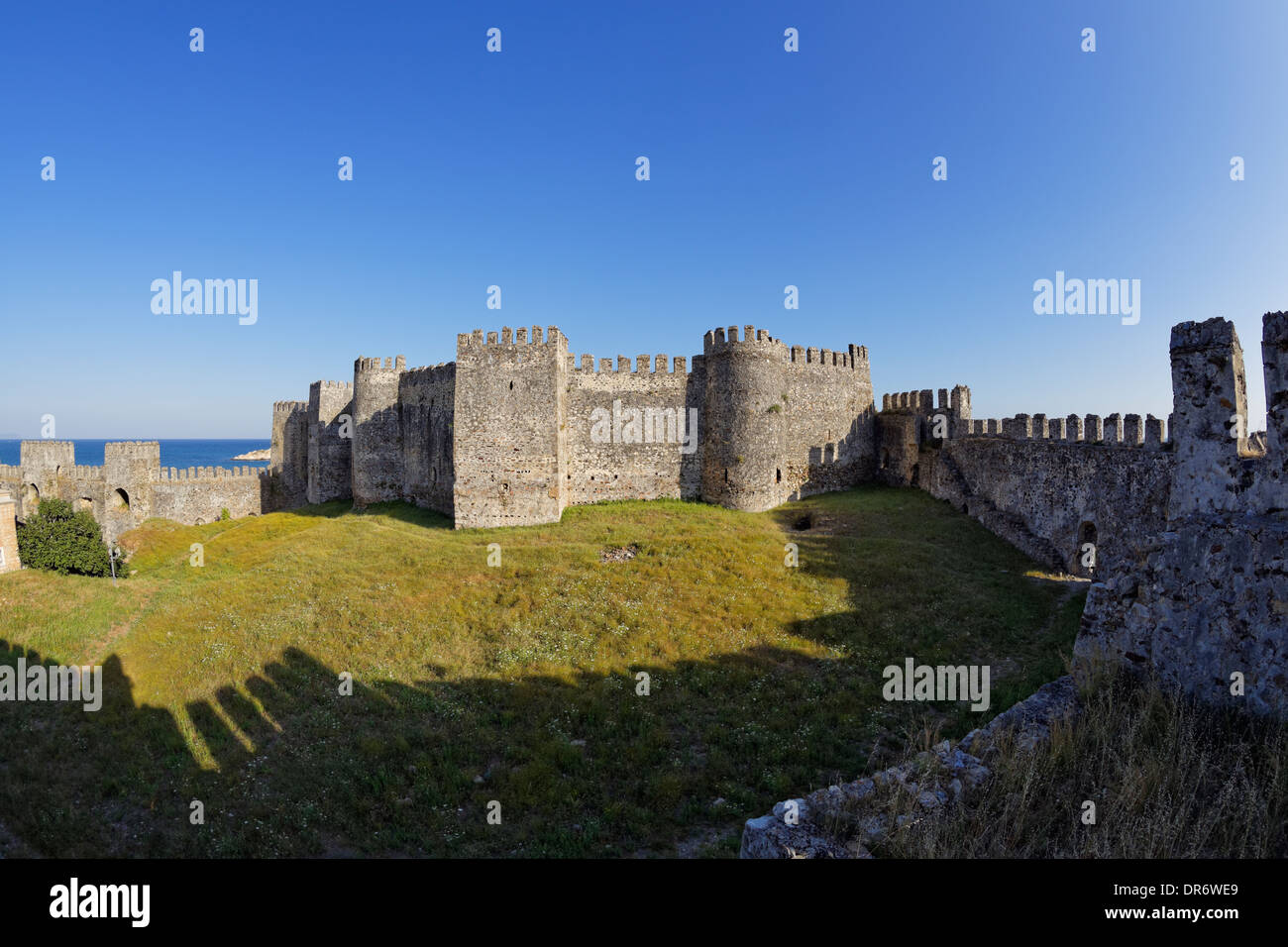 Turkey, Anamur, Mamure Castle Stock Photo - Alamy