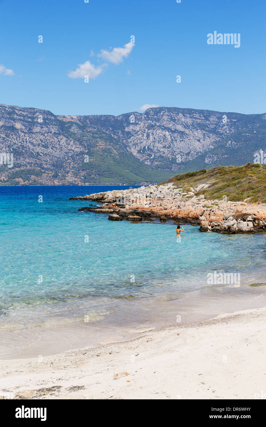 Cleopatra island sedir island hi-res stock photography and images - Alamy