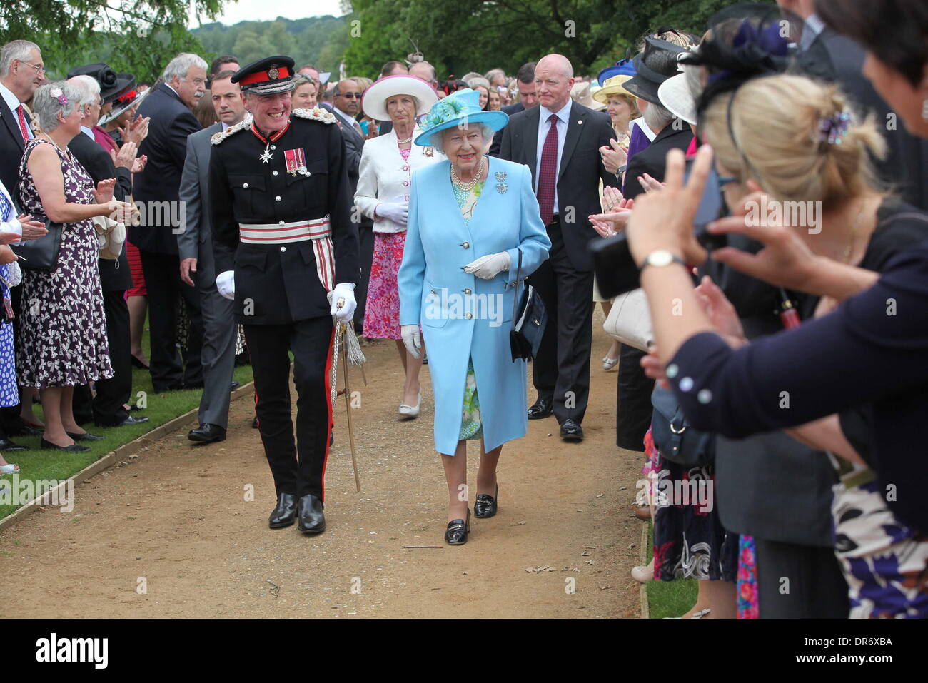 Britain's Queen Elizabeth II visits Henley-On-Thames in Oxfordshire ...