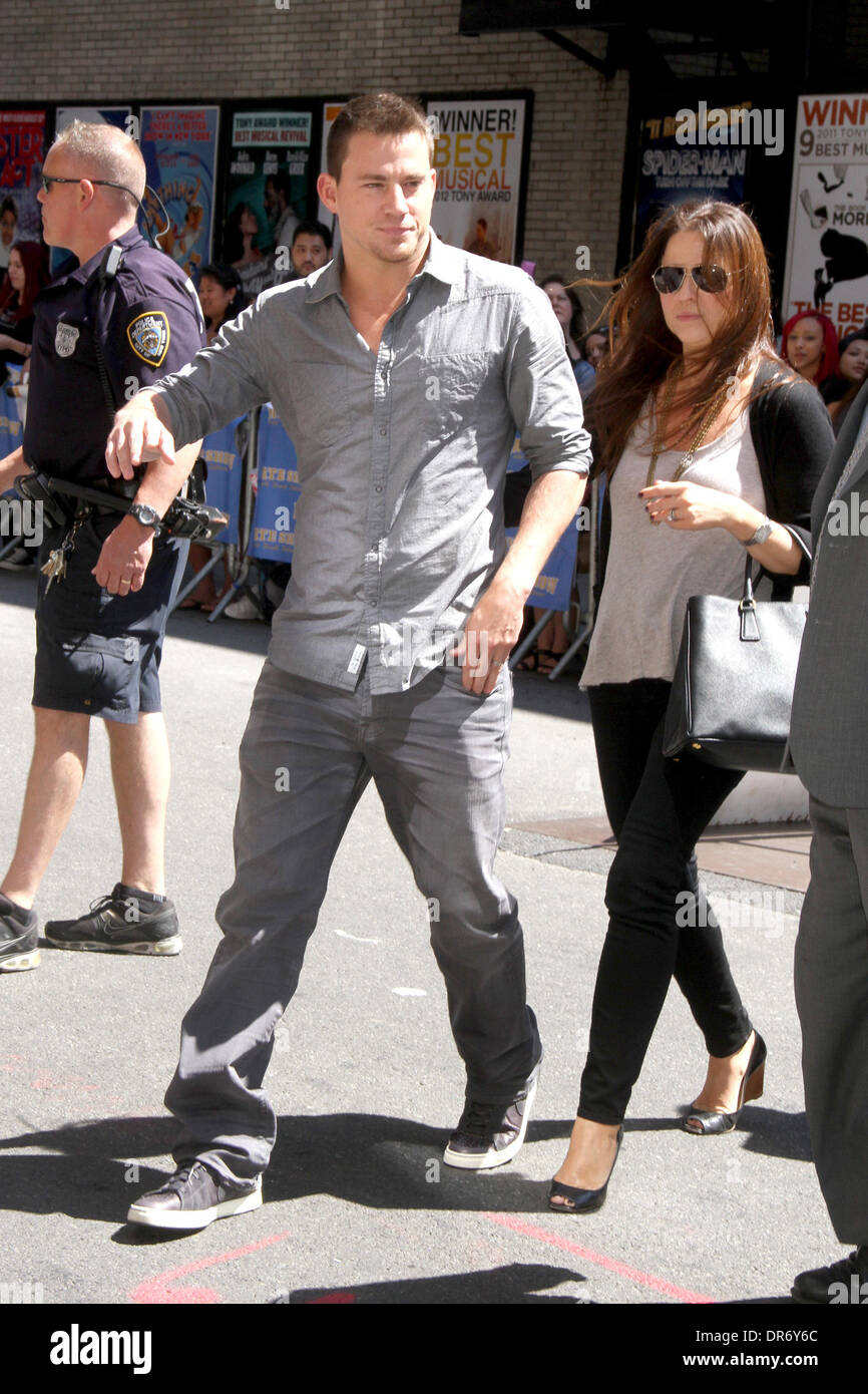 Channing Tatum 'The Late Show with David Letterman' at the Ed Sullivan ...