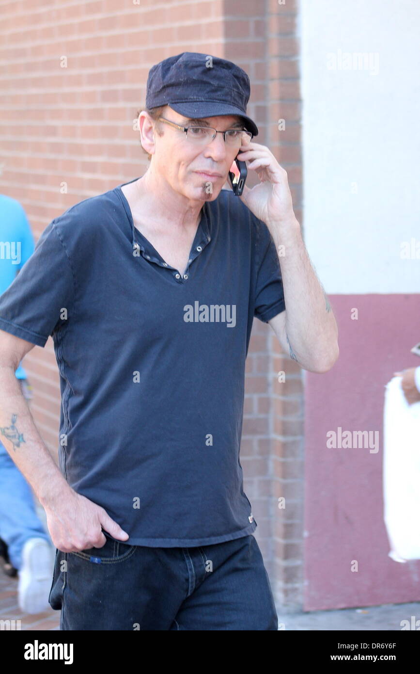 Actor Billy Bob Thorton seen out and about on his cell phone Los ...