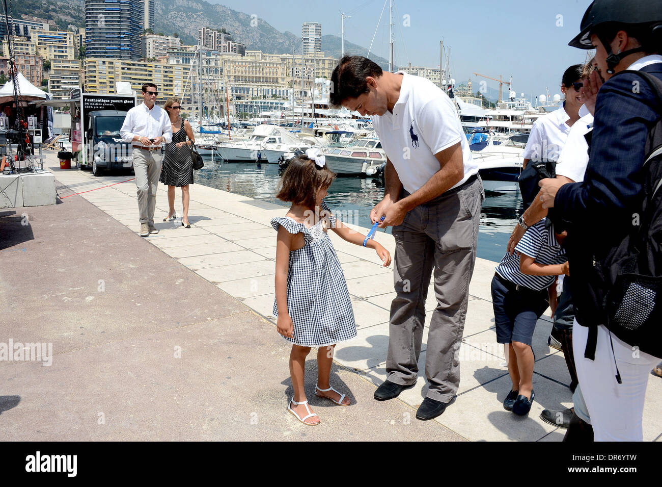 Louis Alphonso and daughter Global Champions Tour: International ...