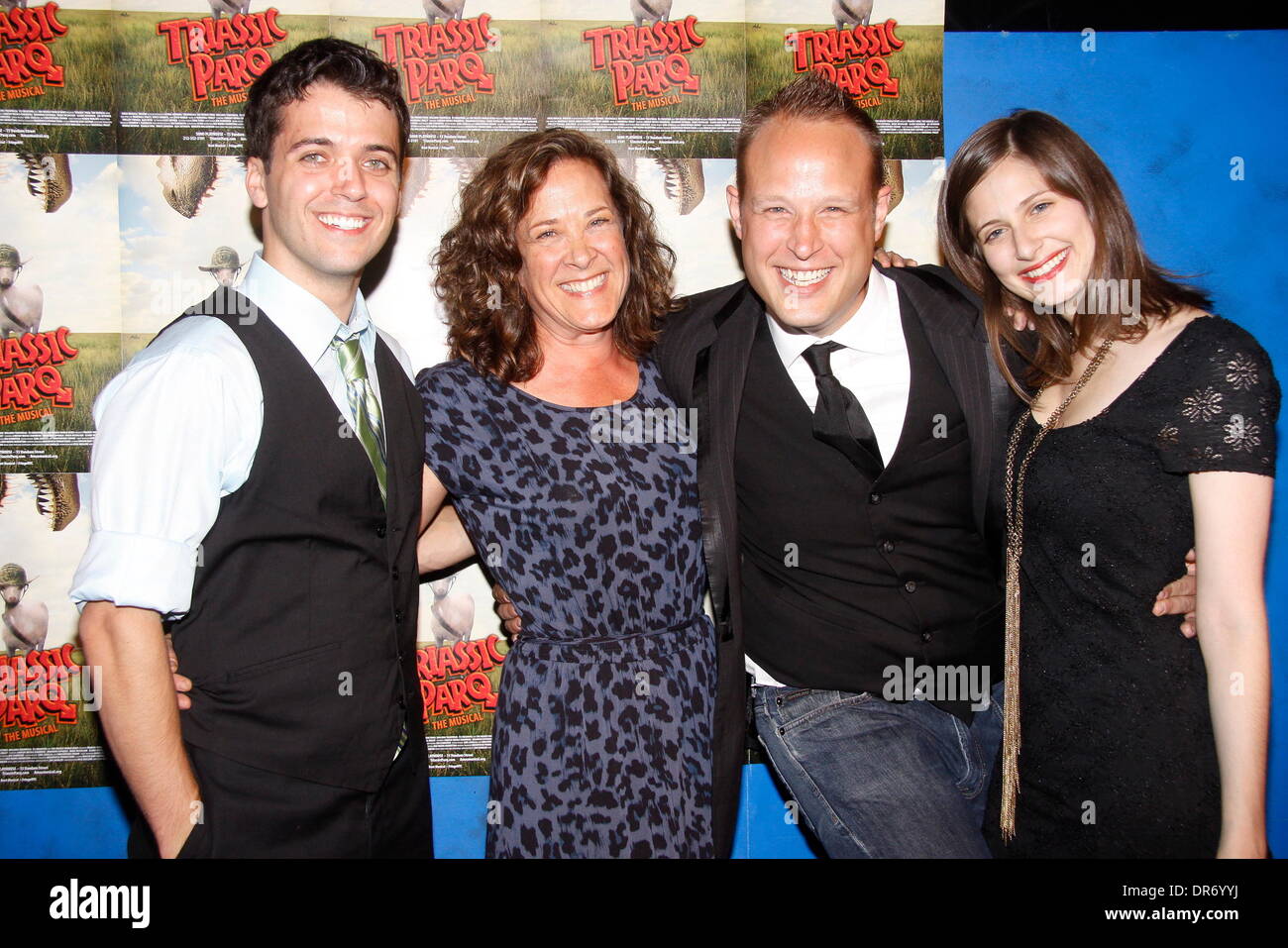 Marshall Pailet, Karen Ziemba, Stephen Wargo and Bryce Norbitz Opening ...