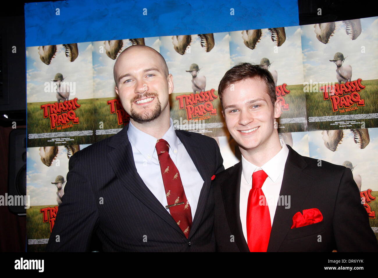 Lee Seymour and Alec Seymour Opening night of ‘Triassic Parq’ at the ...