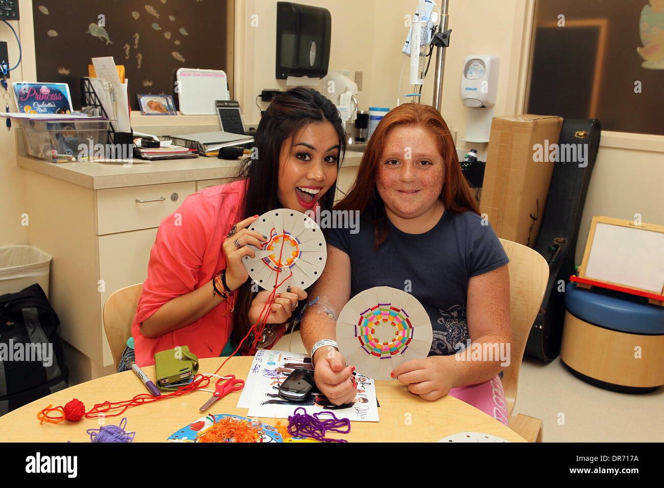 Ashley Argota and Danielle Summer Kick-Off event at Mattel Childrens ...