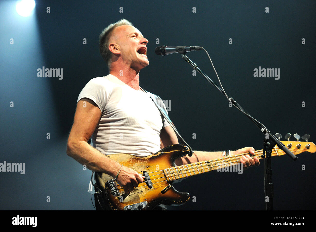 Sting performs in concert at the Ziggo Dome during his 'Back to Bass ...