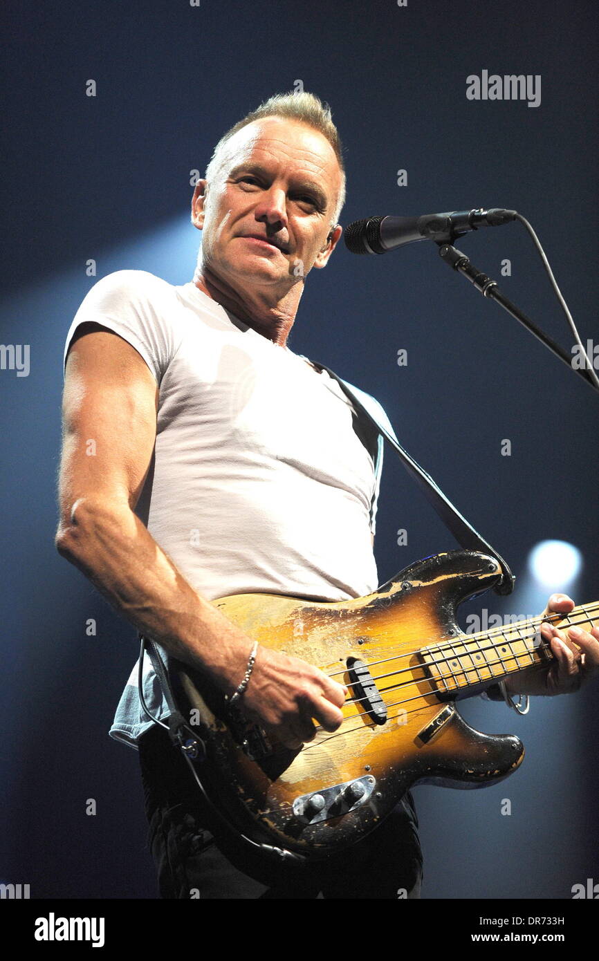Sting performs in concert at the Ziggo Dome during his 'Back to Bass ...