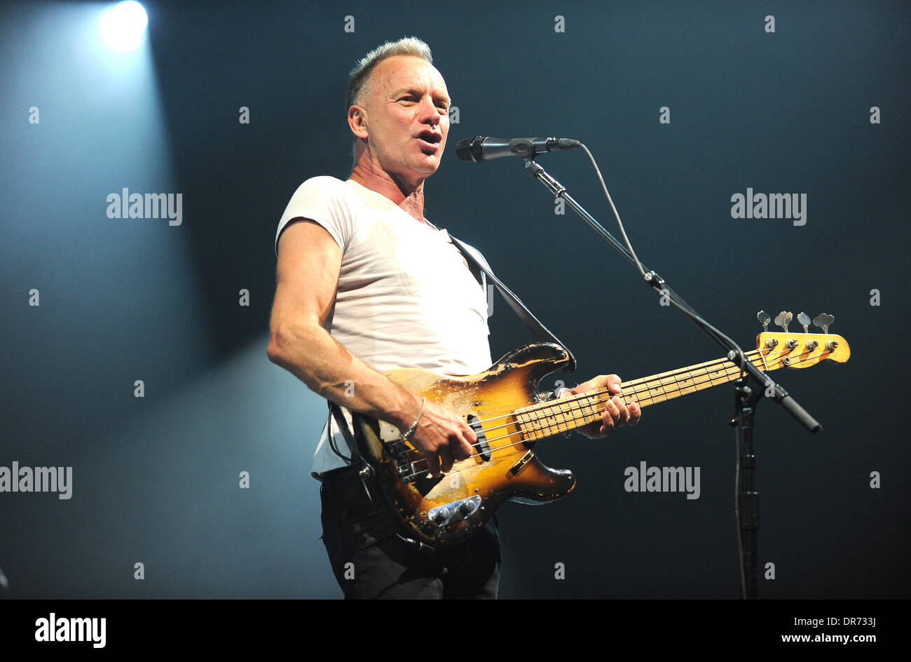 Sting performs in concert at the Ziggo Dome during his 'Back to Bass ...