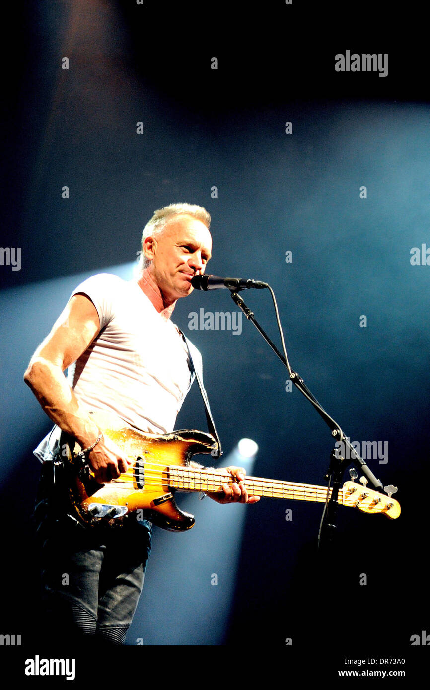 Sting performs in concert at the Ziggo Dome during his 'Back to Bass ...