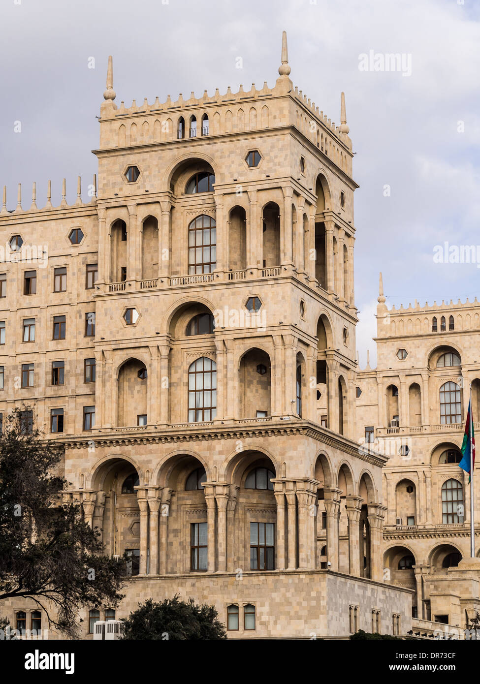 Azerbaijan government building hi-res stock photography and images - Alamy