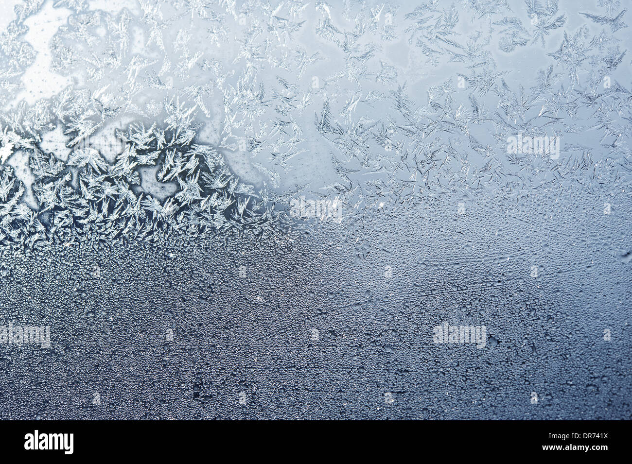 Frost on the window Stock Photo - Alamy