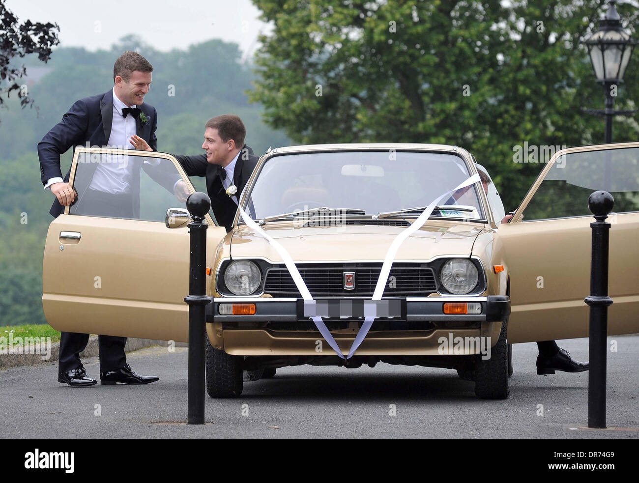 MONAGHAN / IRELAND 06-07-12 THE WEDDING OF IRISH AND LENISTER RUGBY ...