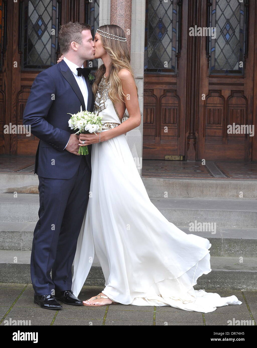 Gordon D'Arcy and Aoife Cogan The wedding of model Aoife Cogan and ...