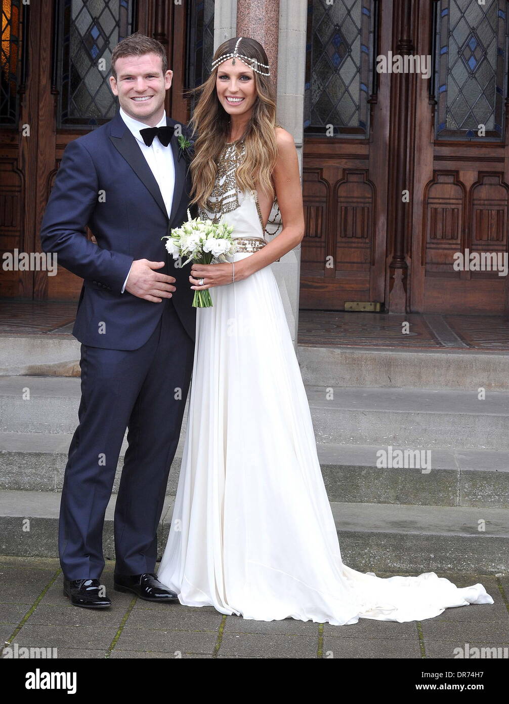 Gordon D'Arcy and Aoife Cogan The wedding of model Aoife Cogan and ...