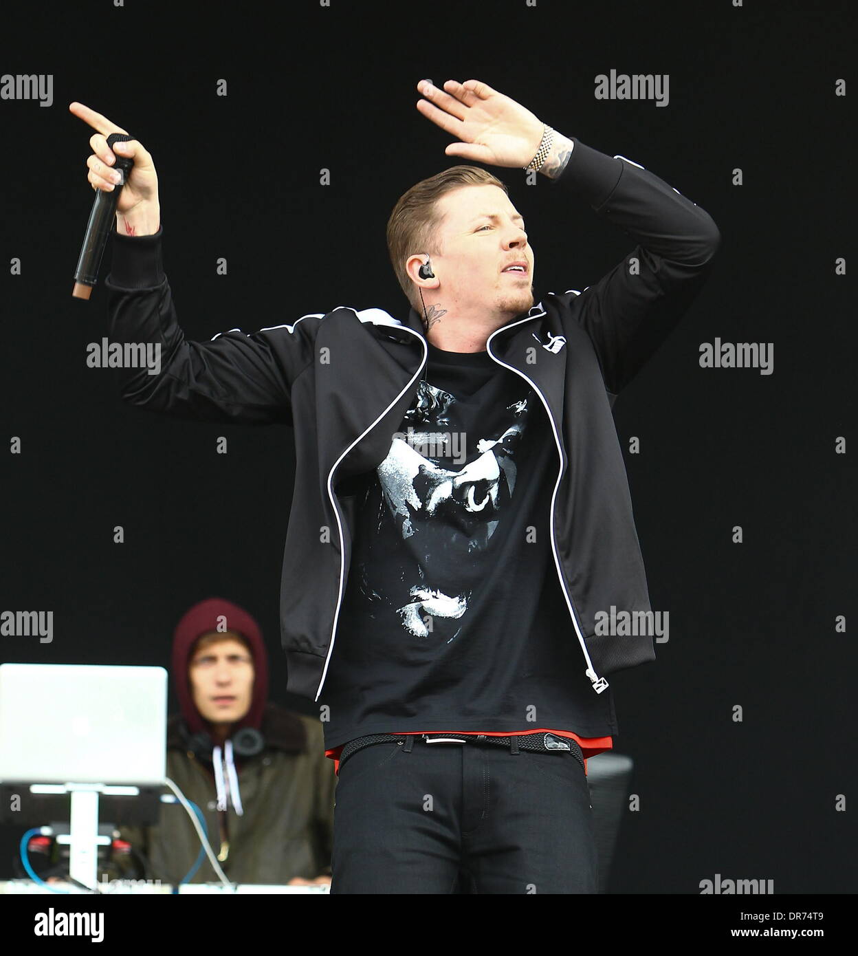 Professor Green aka Stephen Paul Manderson Barclaycard Wireless ...